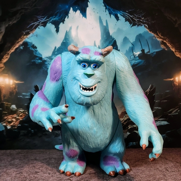 Pixar | Toys | Disney Pixar Monsters Inc Scully 8 Action Posable Figure ...